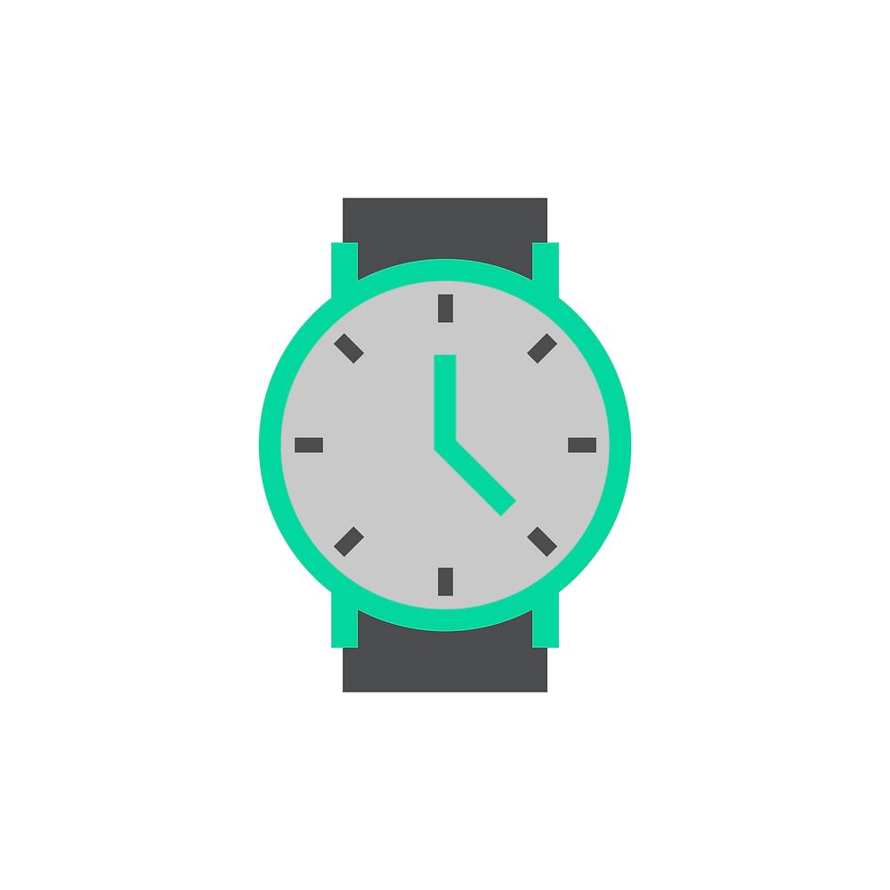 Illustration of clock vector | Premium Vector - rawpixel