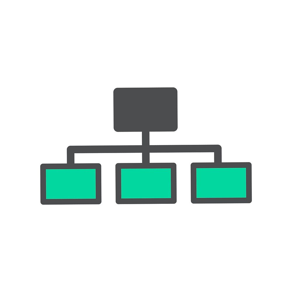 Illustration of business team structure | Free Vector - rawpixel