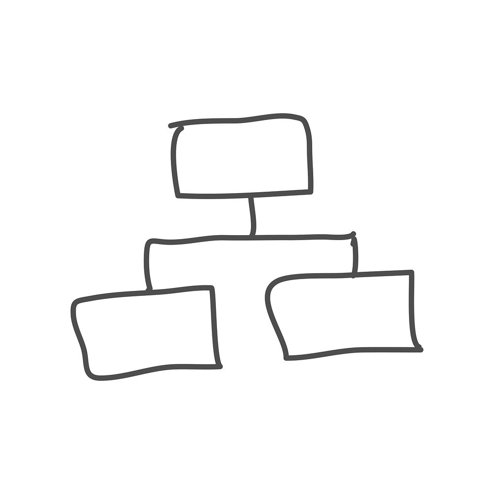 Illustration business team structure vector | Premium Vector - rawpixel