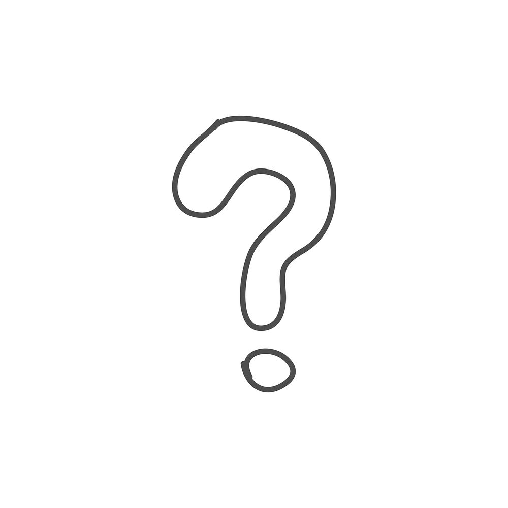 Illustration of question mark vector | Free Vector - rawpixel