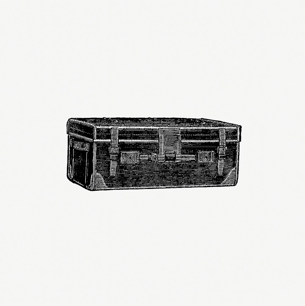Drawing vintage chest box | Premium PSD - rawpixel
