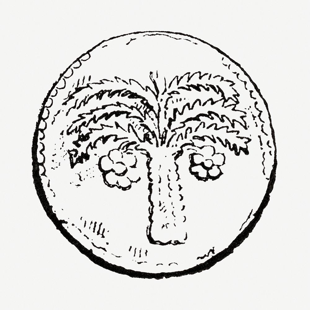 Coin illustration, aesthetic drawing | Premium Photo Illustration ...