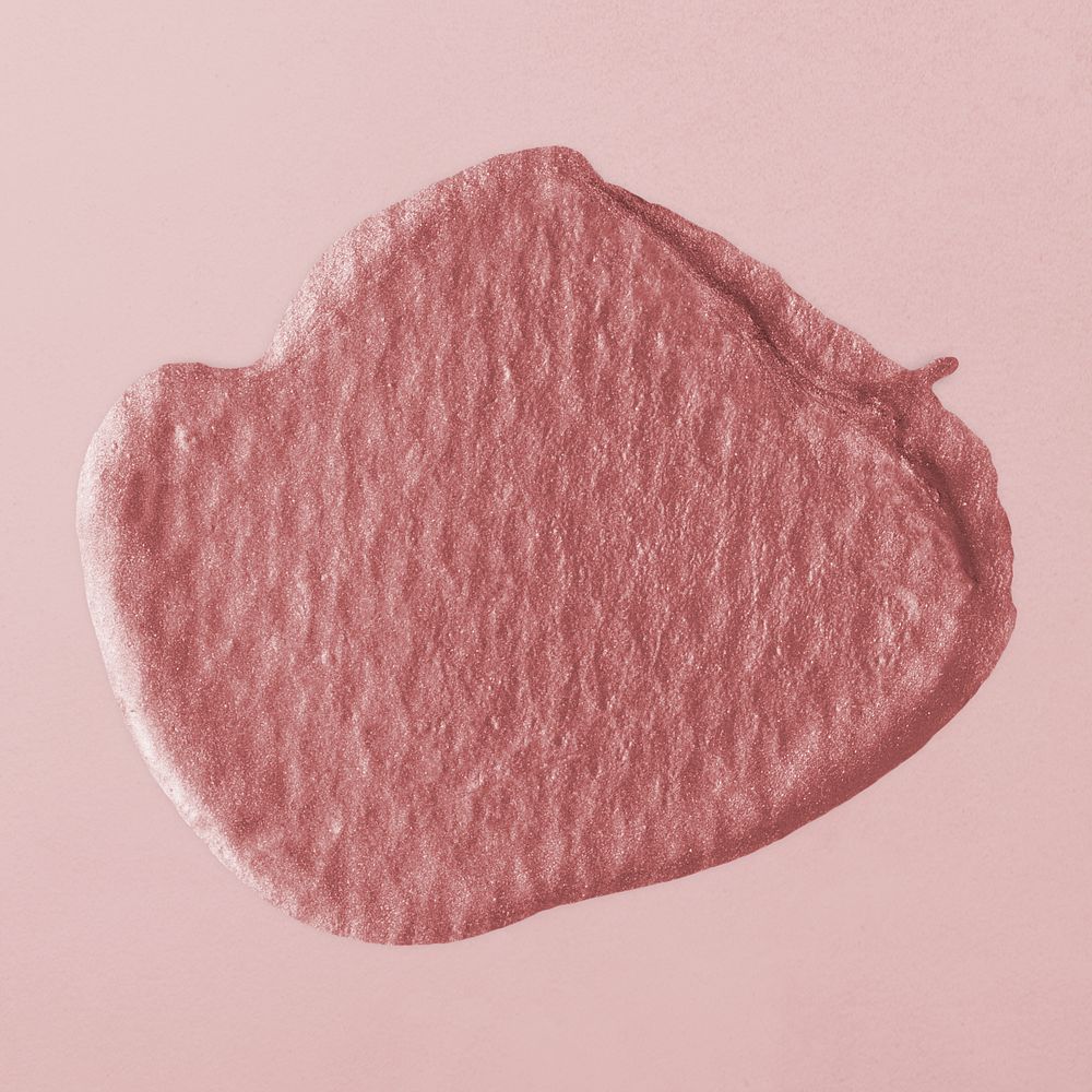 Metallic pink paint stroke illustration | Premium PSD - rawpixel