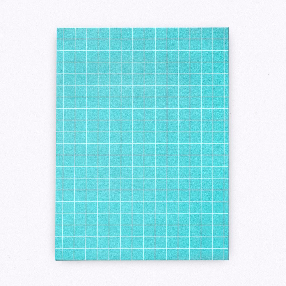 Blue grid patterned paper note | Premium Photo - rawpixel