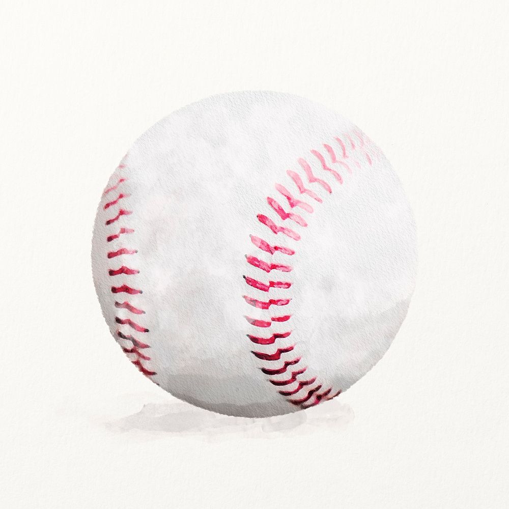 Baseball painting | Free Photo Illustration - rawpixel