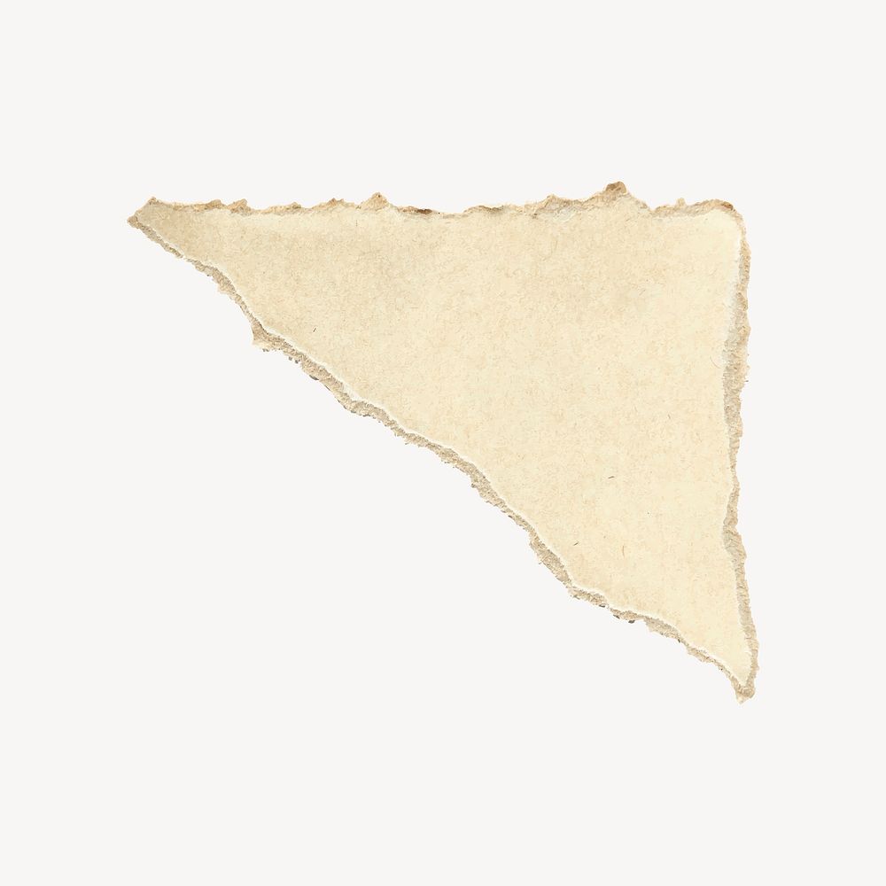 Torn vintage paper scrap vector | Premium Vector - rawpixel