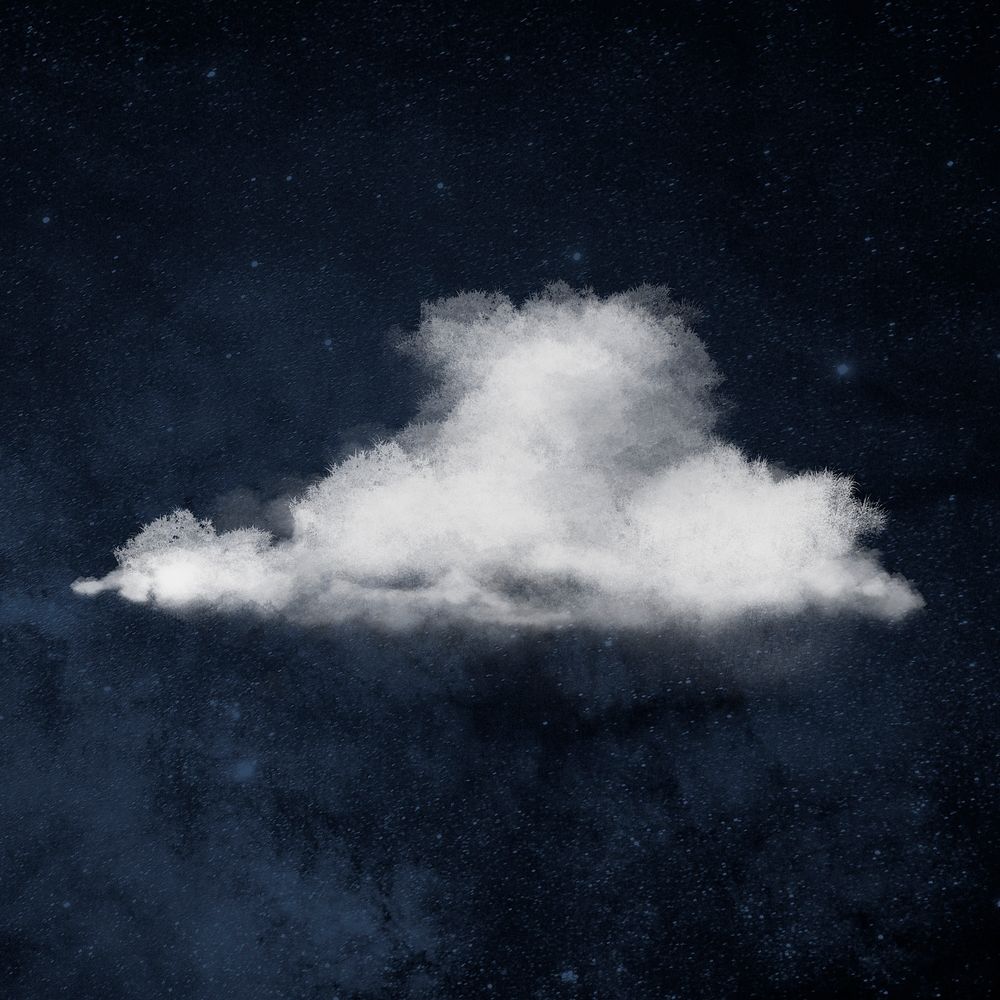Cloud collage element, weather aesthetic | Free Photo - rawpixel