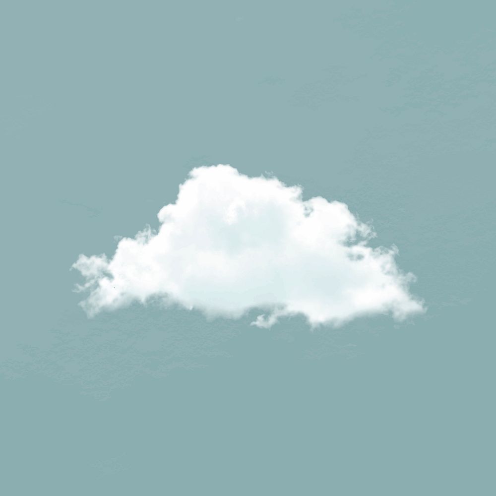 Cloud collage element, weather aesthetic | Premium Vector - rawpixel