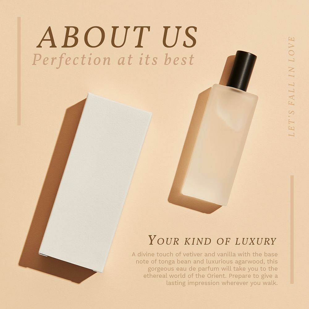 Cosmetic business template psd social | Premium PSD Template - rawpixel