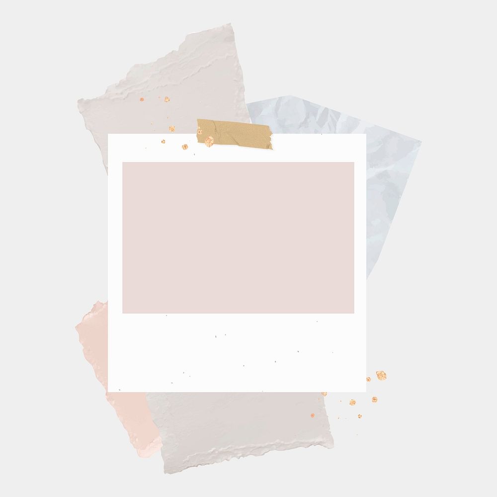 Instant photo frame background, aesthetic | Premium Vector - rawpixel