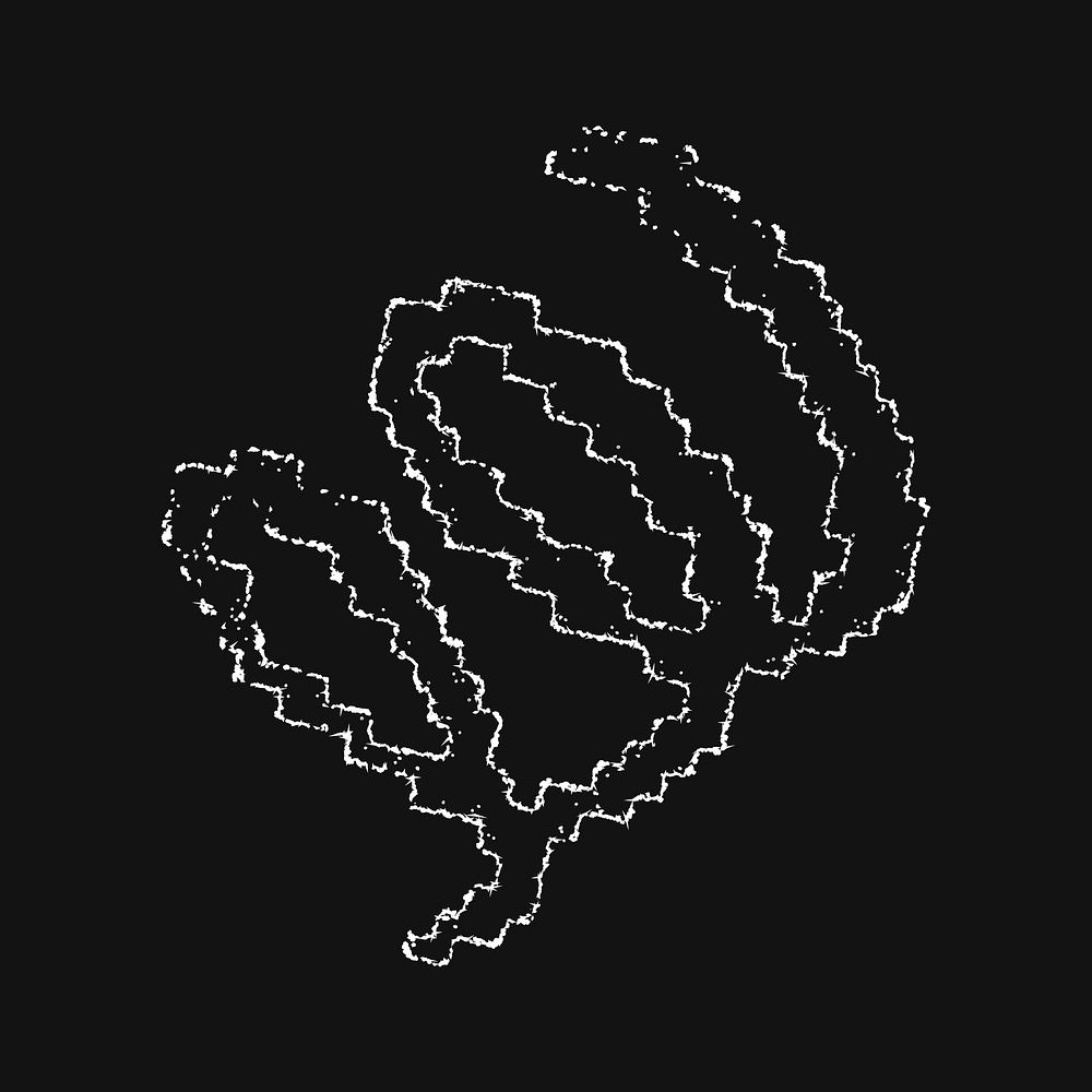 Coiled spring clipart, white funky | Premium Vector - rawpixel