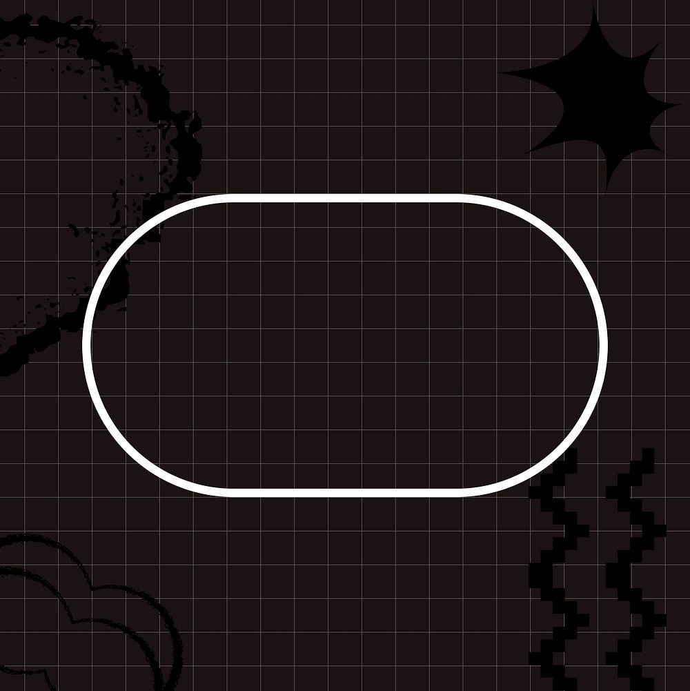 White rectangle shape clipart, funky | Premium Photo - rawpixel