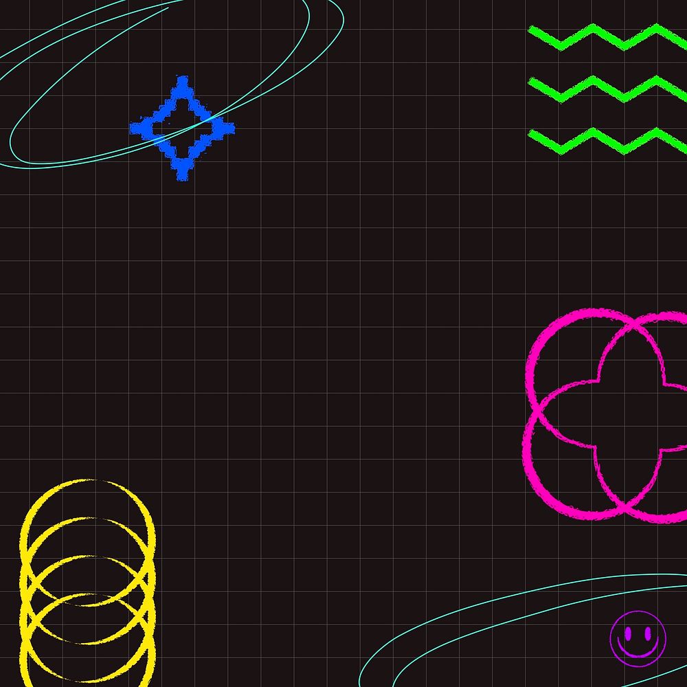 Funky frame background, abstract shape | Premium Vector - rawpixel