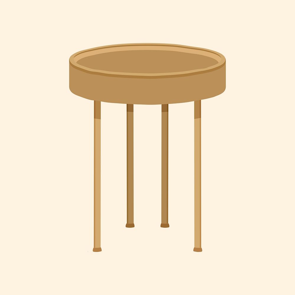 Side table collage element home | Premium PSD - rawpixel