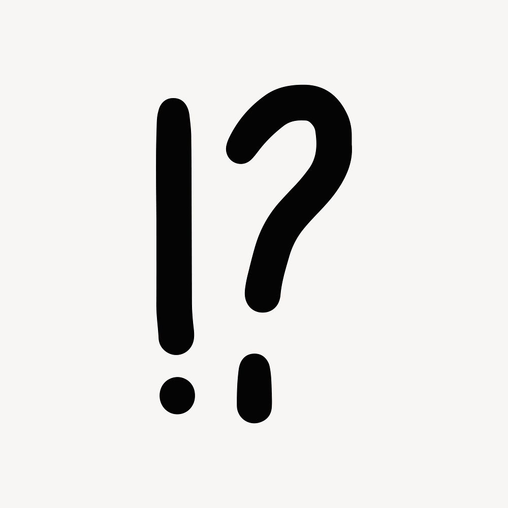 Exclamation question mark, shocking collage | Premium Vector - rawpixel