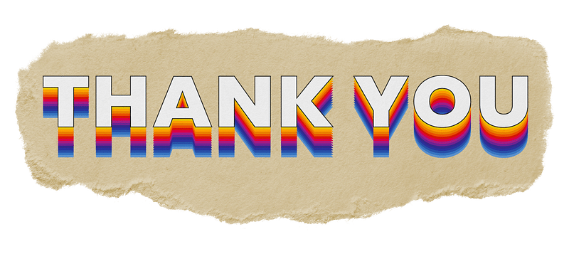 Thanks Moving Animation