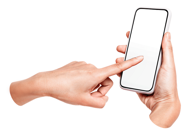 Iphone Finger Png