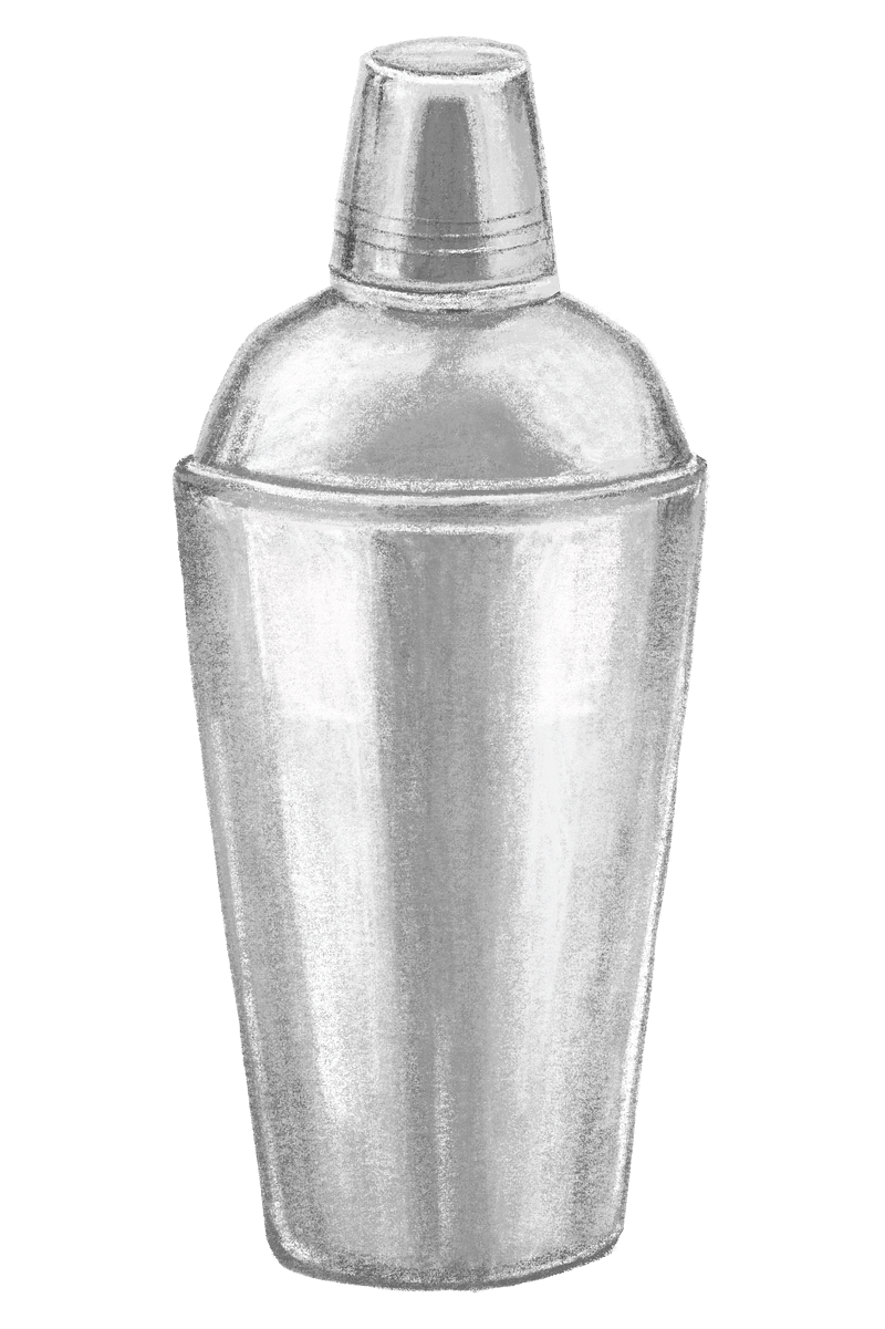 Cocktail Shaker Drawing