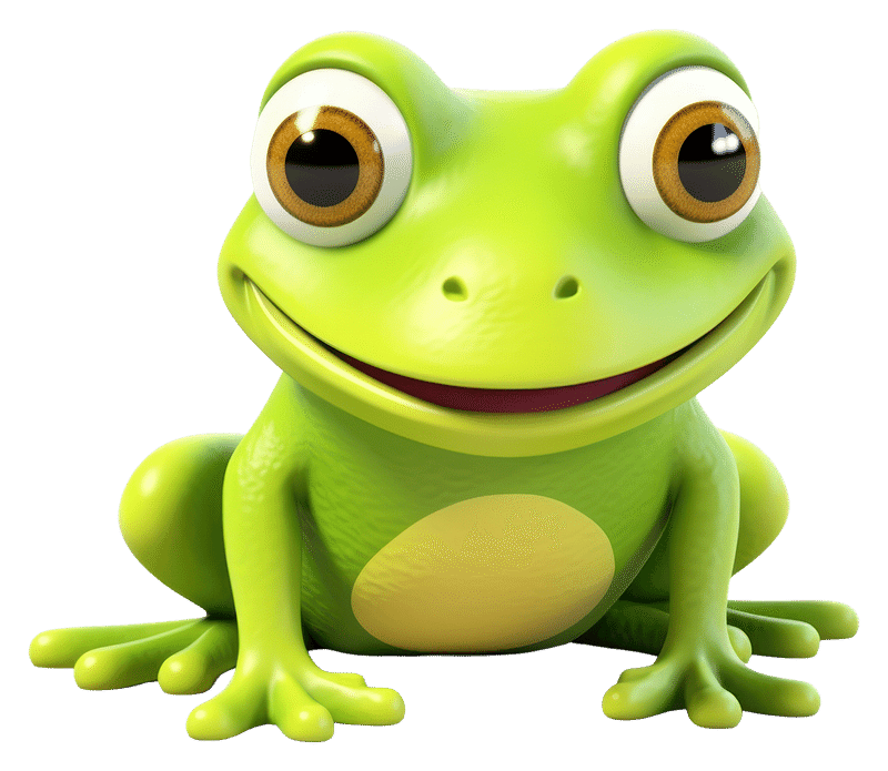 Frog Cartoon Characters