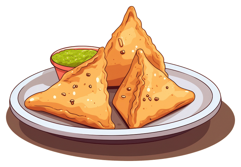 Samosa Clipart