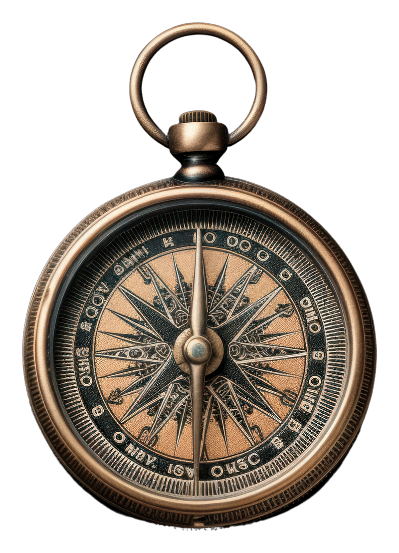 Antique Style Compass