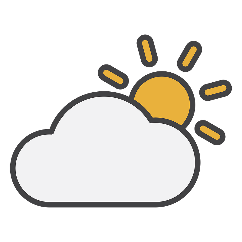 Sunny Weather Icons Png
