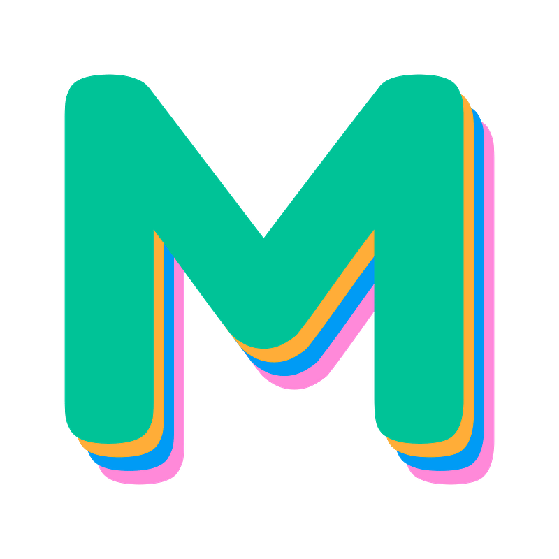 Animated Letter M