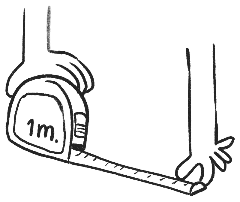 Measuring Tape Coloring Page