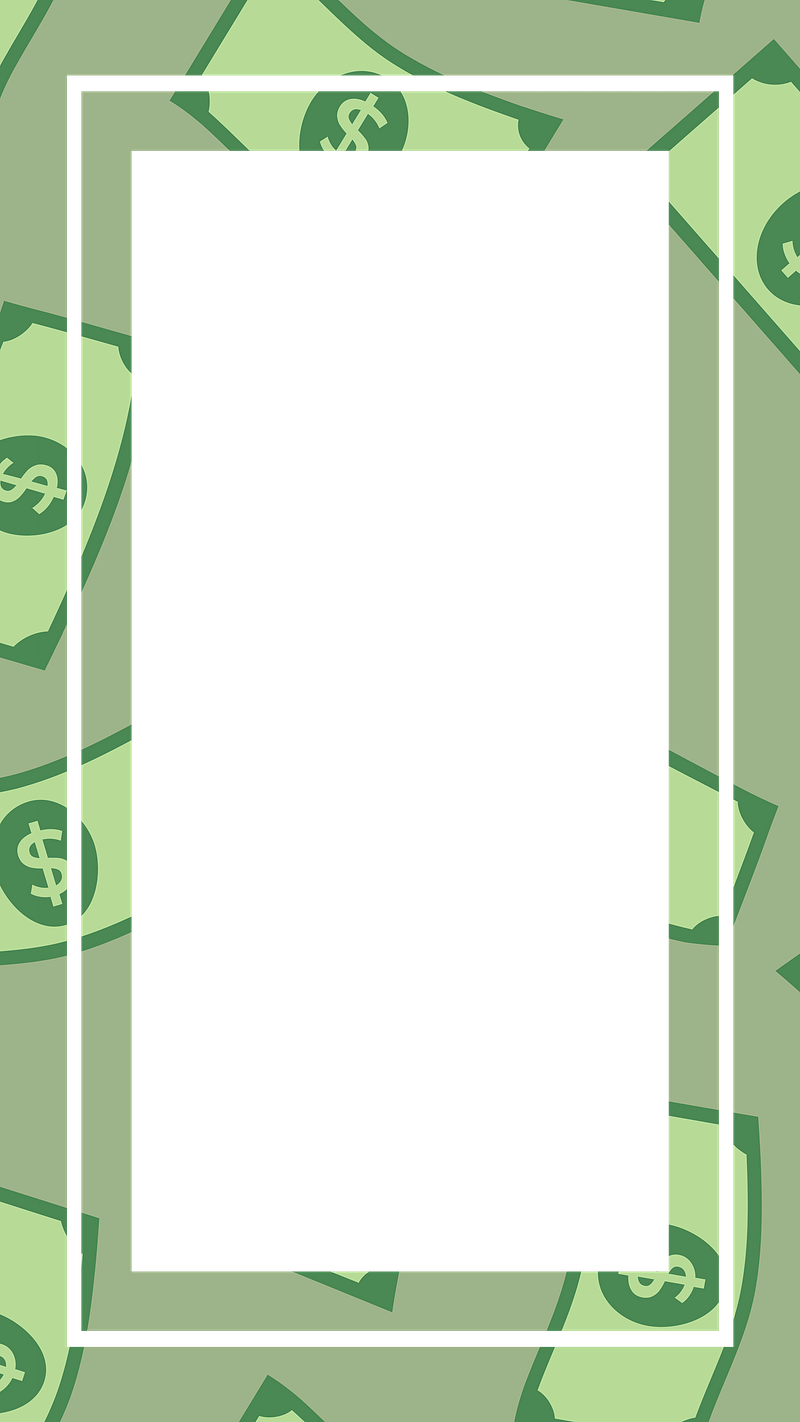 Money Border For Word